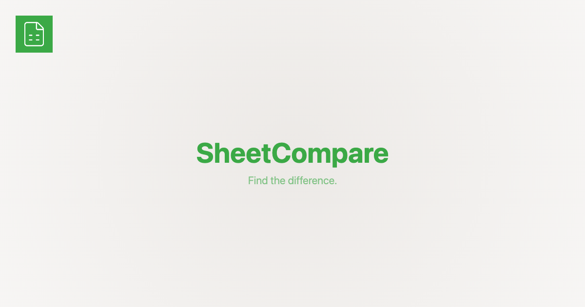 Csv To Ods | SheetCompare